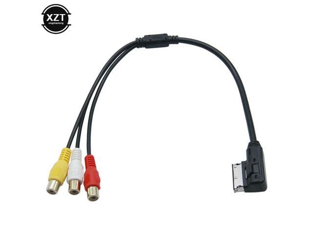 For VW For Audi AMI AUX Cable Adapter A3 A4 A6 A7 A8 Q5 Q7 R8 AMI MMI ...