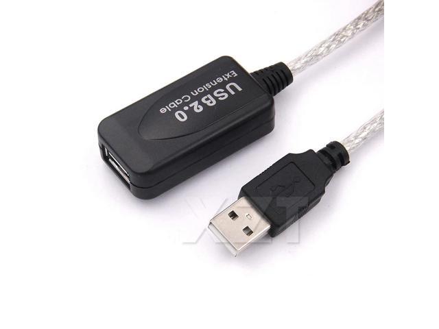 5M USB 2.0 Male to Female Cable Active Repeater USB Extension Extender ...