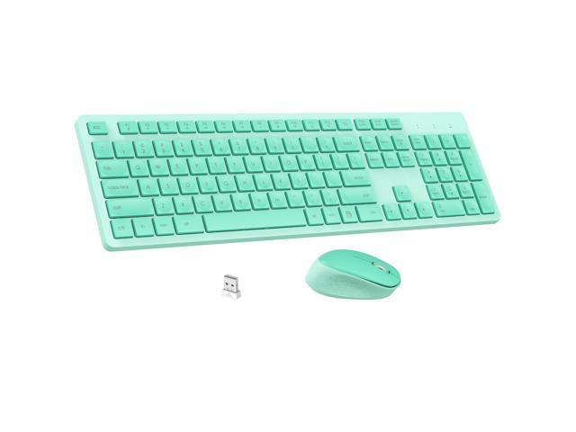 LeadsaiL K786 Wireless Keyboard and Mouse Combo, 2.4GHz Lag-Free ...