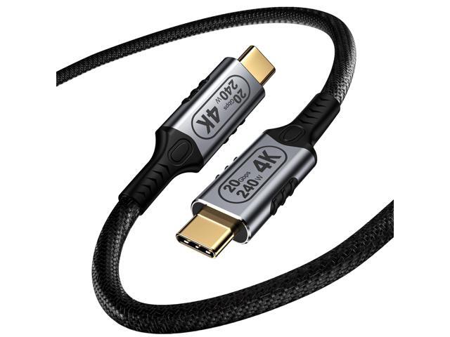 Vszerda Type c to Type c Short Cable,20gbps USB c 3.2 gen 2,4k@60Hz ...
