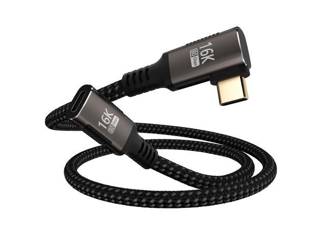 Vszerda Right Angle usbc Extension Cable 3.3FT Compatible with ...