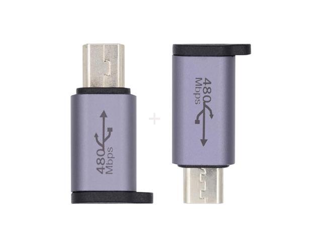 Vszerda USB-C USB2.0 Type C Female to Micro Mini USB Male Power 480Mbps ...
