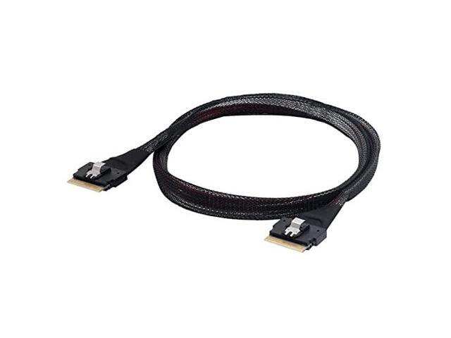 Vszerda PCI-E Slimline SAS 4.0 SFF-8654 8i 74pin Host to SFF-8654 74Pin ...