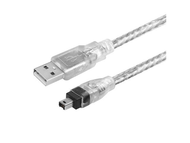 Vszerda Firewire to USB Adapter Cable 4Pin IEEE 1394-a to USB 2.0 ...
