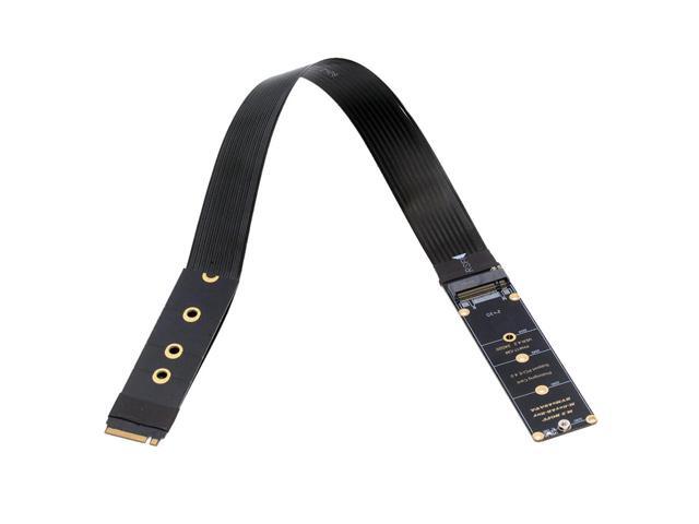 Vszerda M-Key NVME Male to Female Extension PCI Express Cable 30cm PCI ...