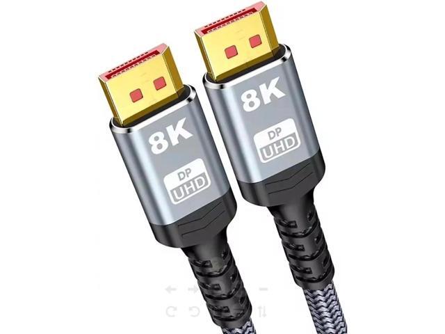 DisplayPort 1.4 Cable 3.3Ft, 8K DP Cord DP Cables 8K@60Hz, 4k@144Hz ...