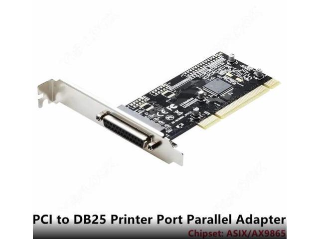 JAENFONG 1 Port DB25 25Pin Parallel Port LPT Printer Expansion Card PCI ...