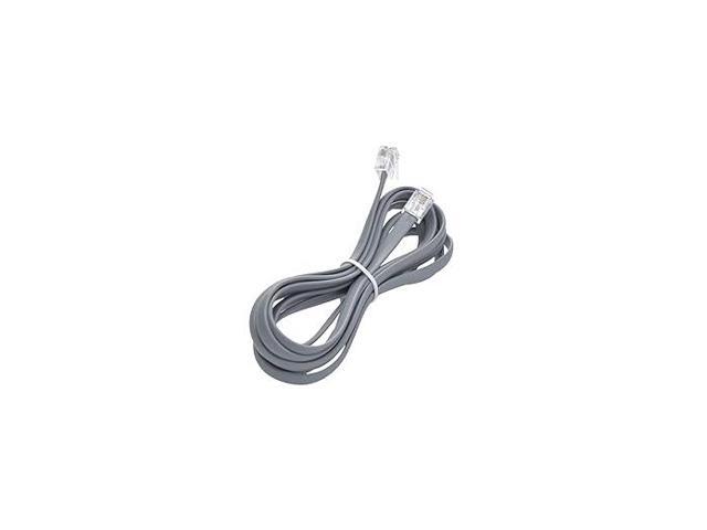 Lumenzi High-Performance 6 Conductor RJ12 Line Cord - Straight Cable ...