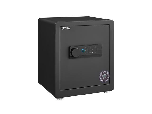 LOYISIKE 1.5Cuft Safe Box with Electronic fingerprint, Solid Alloy ...
