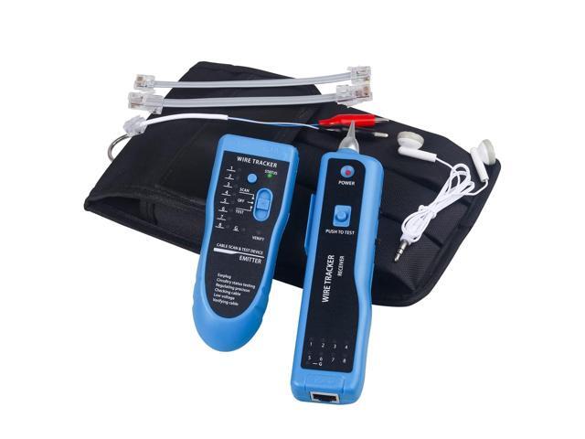 Network Cable Tester, Multifunction Wire Tester RJ45 RJ11 Cable Tracker ...