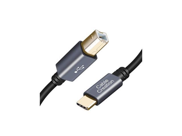 CableCreation USB-C Printer Cable 2 m, Type B 2.0 Cable Compatible with ...
