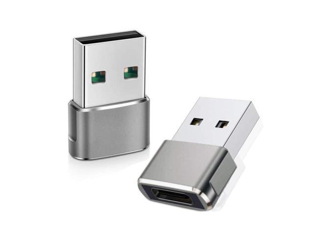 USB C to USB Adapter (2 Pack), USB-C Female to USB Male, USB Type C to ...