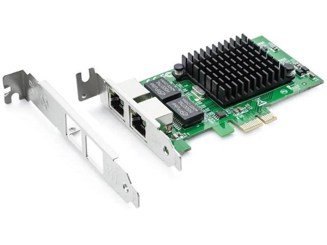 Gigabit Dual NIC with Intel 82576 Chip, 1Gb Network Card Compare to ...