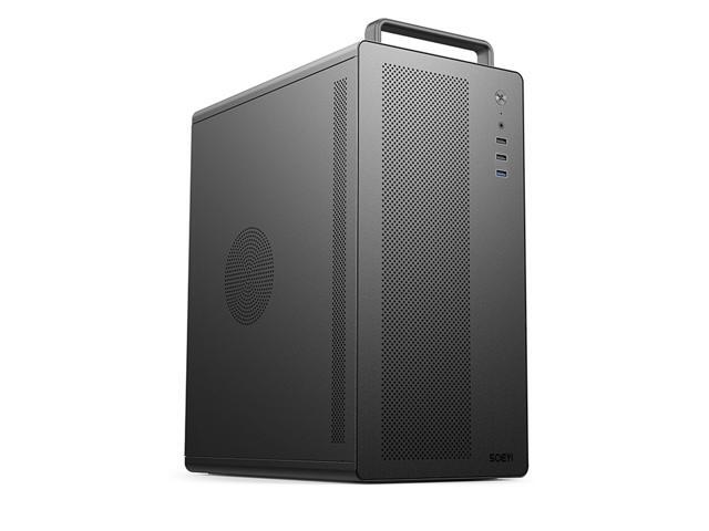 V281 Micro ATX/ITX Computer Case,Multifunctional Pc Case with Handle ...