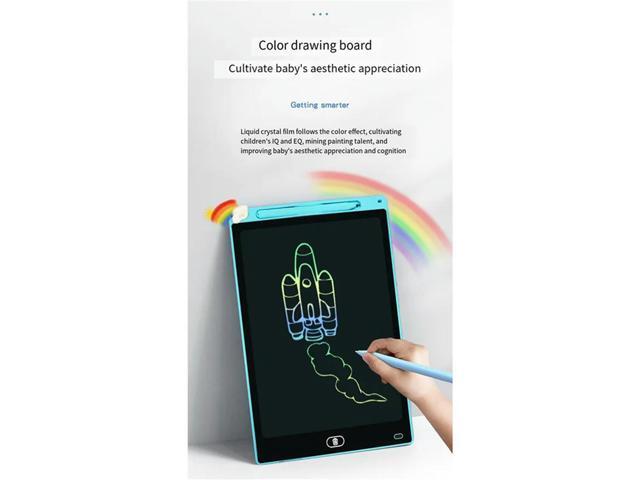 2Pcs 16 Inch LCD Drawing Tablet Writing Tablet Color Graffiti Board For ...