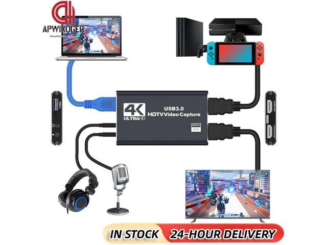 USB 3.0 4K HDMI-Compatible Capture Card 1080P 60FPS Audio Video Capture ...