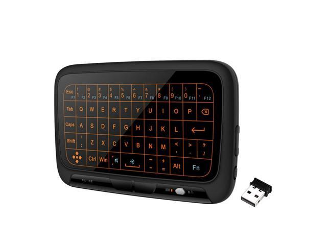 2.4GHz Air Mouse Keyboard USB Dongle Receiver Full Screen Touch QWERTY ...