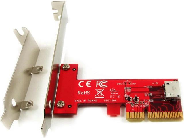 Ableconn PEX-OL153 PCIe OCuLink SFF-8612 Adapter Card - PCI Express 4.0 ...