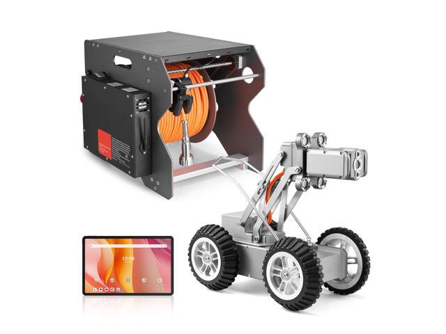 Sewer Pipe Inspection Robot, 197FT Pipeline Detection Crawling Robot ...