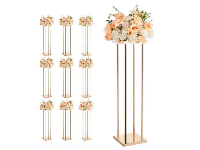 Wedding Flower Stand, 10PCS 31.5-inch Column Flower Stand, Floral ...
