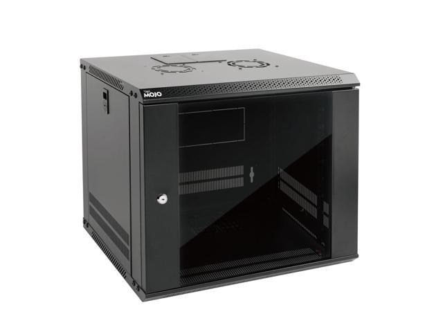 Tecmojo 9U Wall Mount Server Cabinet IT Network Rack Enclosure Lockable ...