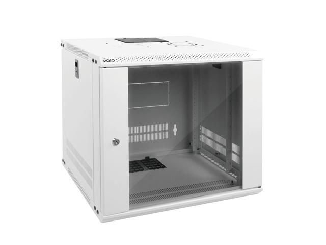 Tecmojo 9U Wall Mount Rack Network Cabinet for 19" IT Equipment,with ...