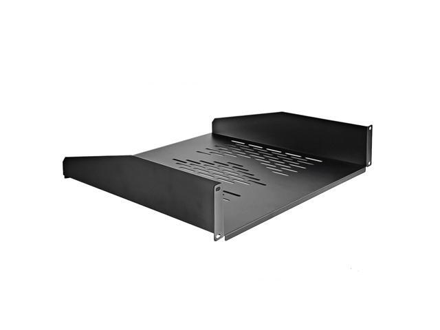 RIVECO 19 2U Rack Shelf Server Cabinet Mount Vented Cantilever Tray for ...
