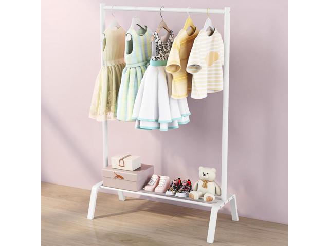 Kids Clothing Rack, Metal Dress Up Storage, Kids Costume Rack with ...