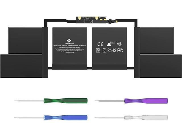 E EGOWAY A1707 Laptop Battery Compatible with A1820 MacBook Pro 15 inch ...