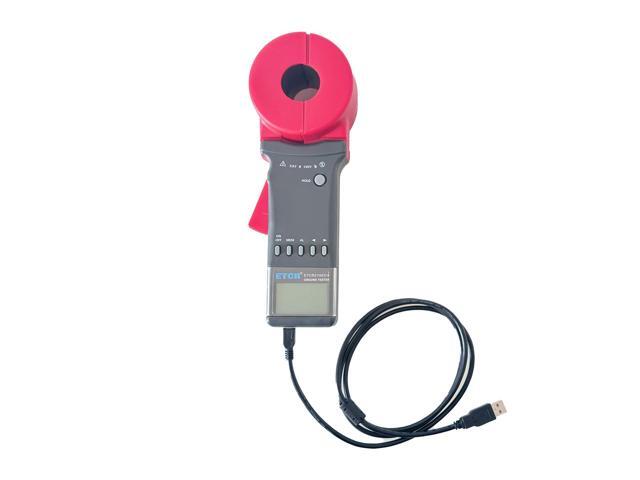 ETCR ETCR2100C+ Ground Resistance Meter Earth Resistance Tester Clamp ...