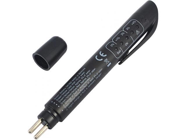 Brake Fluid Liquid Tester Pen, 5 LED Indicators, Automotive Diagnostic ...