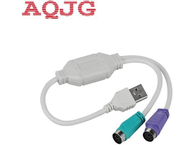 USB to PS2 PS/2 Cable Adapter Converter keyboard Mouse USB to PS2 Cord ...