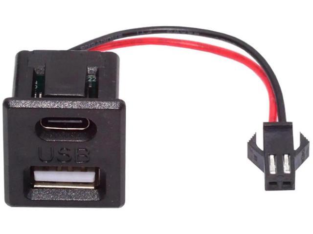 DIY OEM Type-C & Type-A Female Socket to 2Pin Header Cable Pitch=2.54mm ...