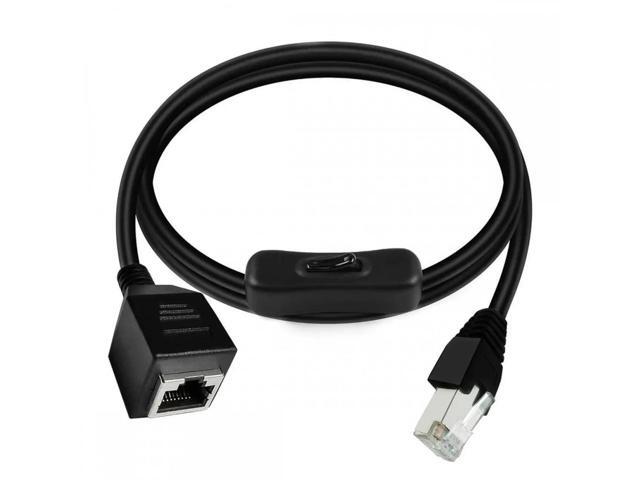 RJ45 CAT6 8P8C STP UTP Male to Female Extension Cable with 304 Singal ...