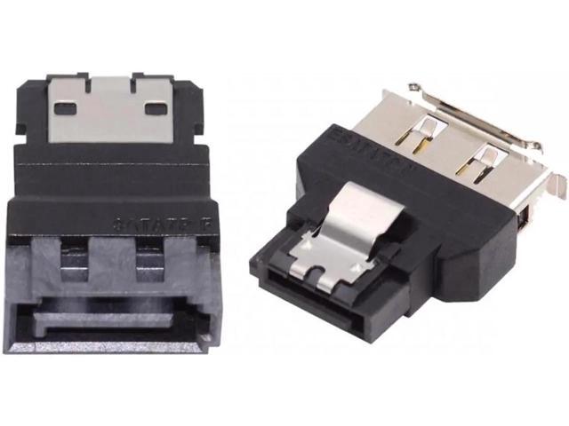 2pcs/lot SATA 7Pin Male to ESATA Female & External ESATA to SATA ...