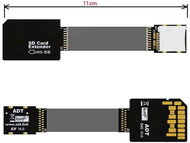 SD Male Extender to TF Micro Card Female Extension Cable Adapter ...