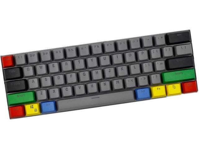 61 Key Layout OEM Profile PBT Thick Keycaps for 60% Mechanical Keyboard ...