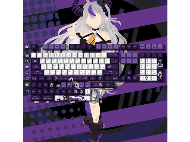 VTuber 2D anime high-tech mechanical-themed keyboard accessories fan ...