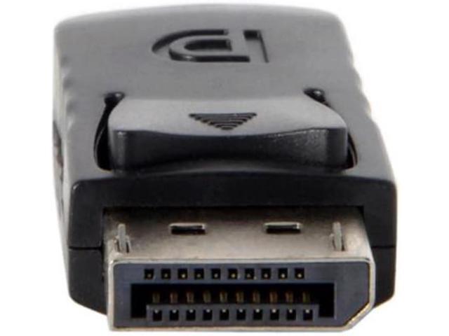 Black DP DisplayPort Male to Mini DP DisplayPort Female Adapter for ...