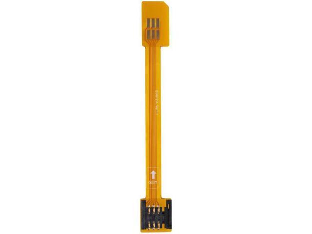 Standard UIM SIM Card Kit Male to Female Extension Soft Flat FPC Cable ...
