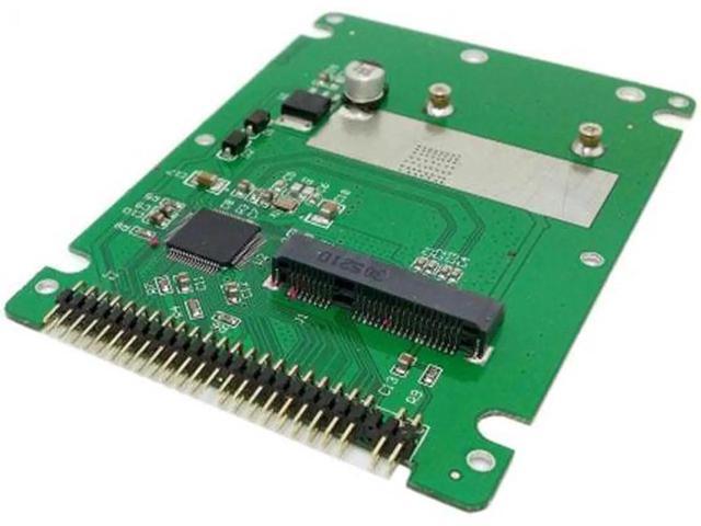 mini PCI-E SATA SSD to 2.5 inch IDE 44pin Notebook Laptop hard disk ...