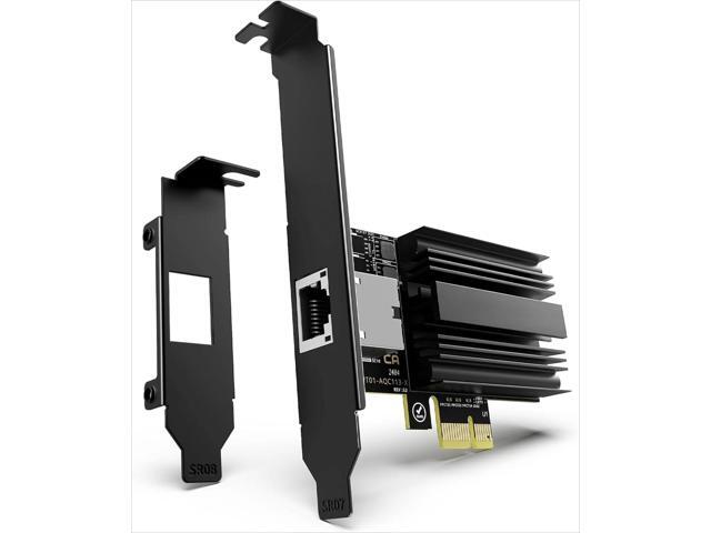10G PCIe Network Card, 10G Base-T Ethernet Card with Marvell AQC113 ...