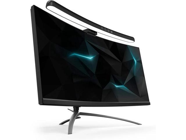 Curved Monitor Light Bar, Touch Dimming Screen LED Light with 3 Color ...