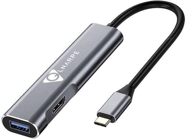 5 in 1 USB hubs USB C HUB with USB 3.0, HDMI, SD/Micro SD Cards Reader ...