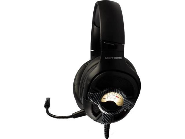 Meters Level-Up Gaming Headsets with RGB VU Virtual 7.1 Surround Sound ...