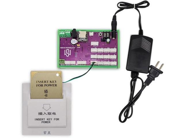 Escape Room Prop Key Card Switch Insert Card for Power to Unlock a ...