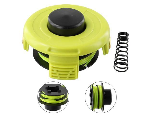 Trimmer Spool Line & Cover Spring Set For-Ryobi RAC118 1.2mm Spool ...