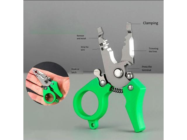 2pcs Mini Wire Stripper Crimping Tool Set Cable Stripping Wire Cutter ...