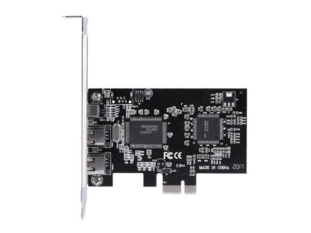 PCI-E PCI Express FireWire 1394a IEEE 1394 Controller Card Stable High ...