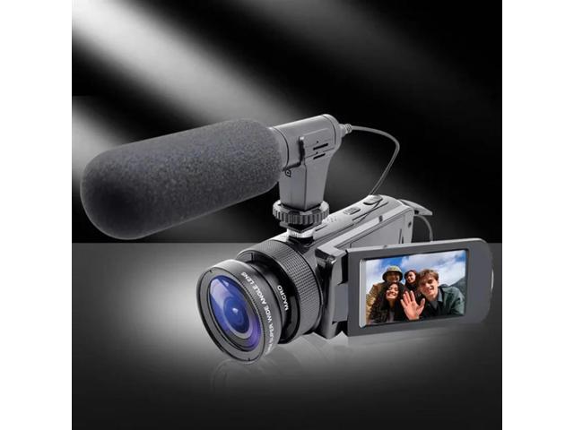 Digital Camera With External Microphone 16MP Digital Camera Digital ...